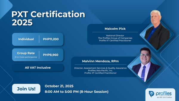 ProfileXT®Certification 2025 - Profiles Asia Pacific, Inc.
